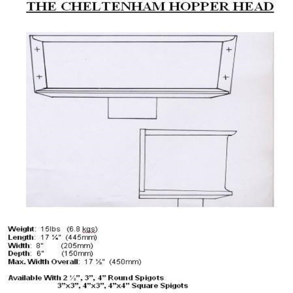 Rainwater Hoppers - Stormguard Aluminium Rainwater Systems