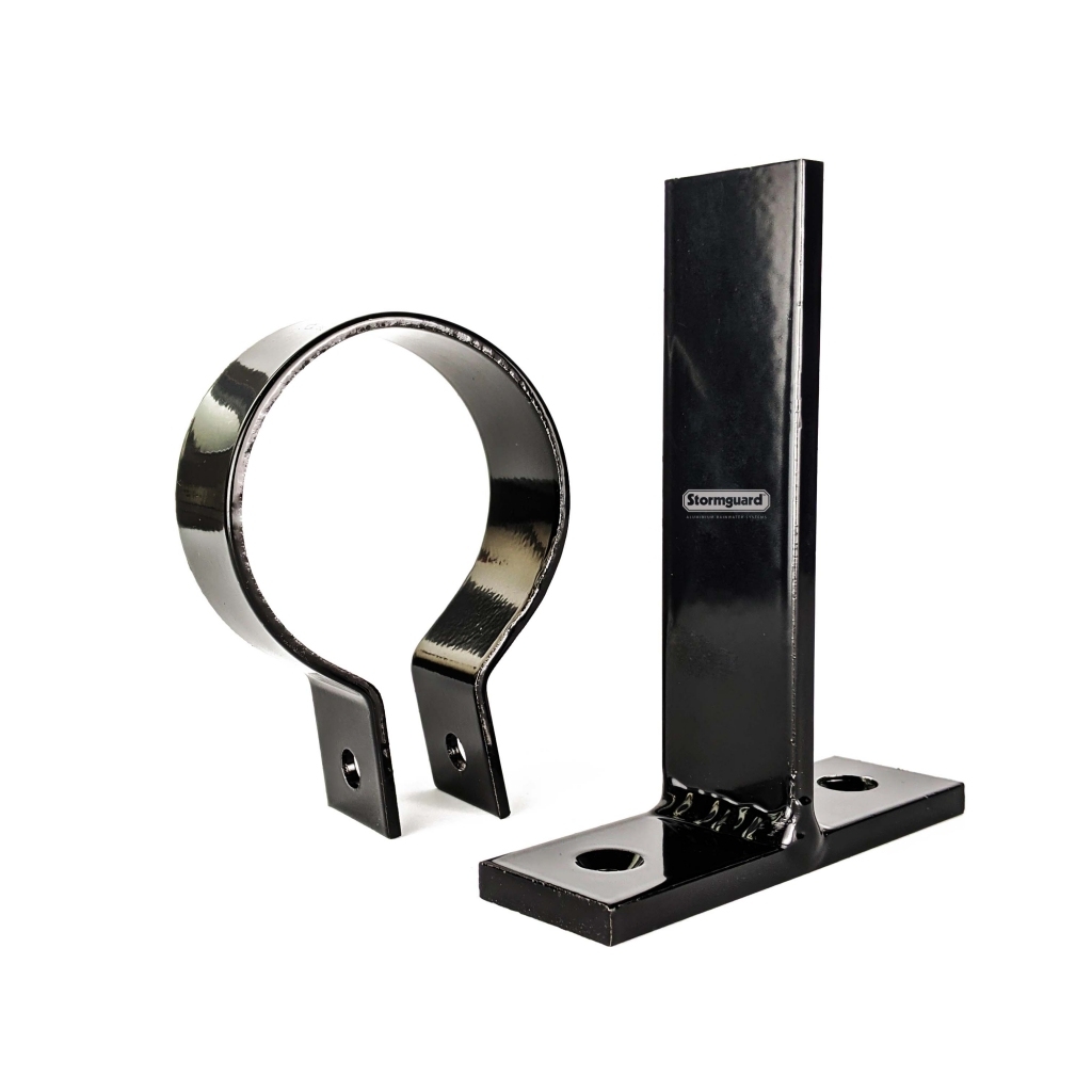 Pipe Brackets - Round Aluminium Downpipe - Stormguard Rainwater Systems